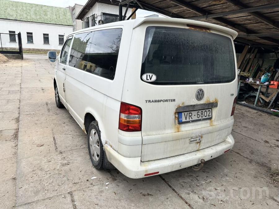 Balts Volkswagen Transporter 2004 Daugavpils, ar dzinēja tilpumu 1.90 L un nobraukumu 340 tūkst. km par 1500 €, foto 1 vietnē AUTOMOTO.COM.LV