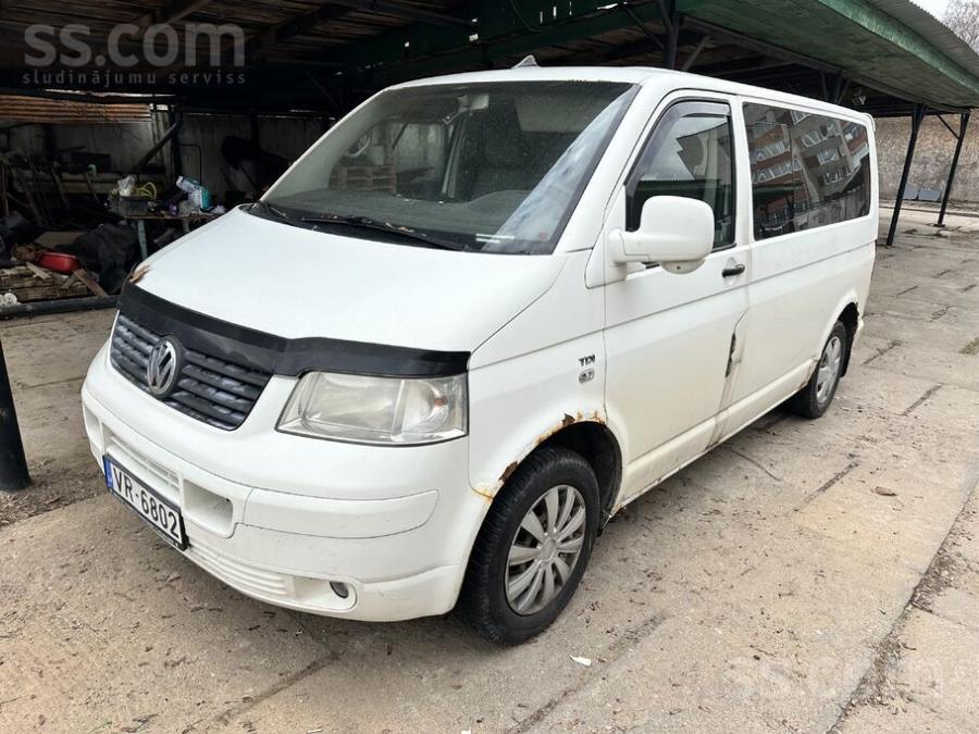 Balts Volkswagen Transporter 2004 Daugavpils, ar dzinēja tilpumu 1.90 L un nobraukumu 340 tūkst. km par 1500 €, foto 6 vietnē AUTOMOTO.COM.LV