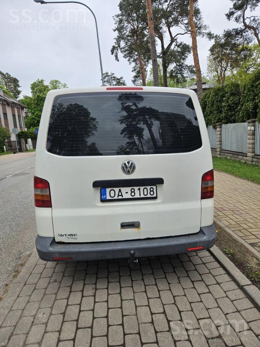 Balts Volkswagen Transporter 2004 Rīga, ar dzinēja tilpumu 1.90 L un nobraukumu 487 tūkst. km par 2700 €, foto 4 vietnē AUTOMOTO.COM.LV