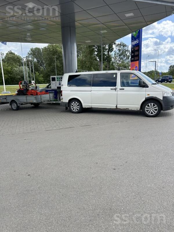 Balts Volkswagen Transporter 2004 Ogre, ar dzinēja tilpumu 2.50 L un nobraukumu 591 tūkst. km par 5200 €, foto 7 vietnē AUTOMOTO.COM.LV
