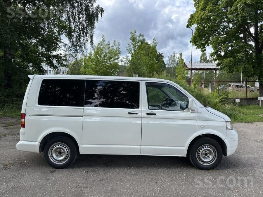 Balts Volkswagen Transporter 2004 Rīga, ar dzinēja tilpumu 1.90 L un nobraukumu 339 tūkst. km par 4750 €, foto 5 vietnē AUTOMOTO.COM.LV