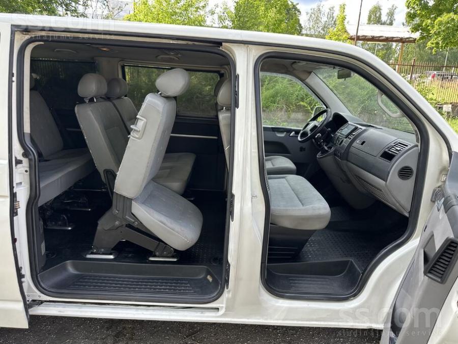 Balts Volkswagen Transporter 2004 Rīga, ar dzinēja tilpumu 1.90 L un nobraukumu 339 tūkst. km par 4750 €, foto 14 vietnē AUTOMOTO.COM.LV