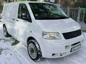 Balts Volkswagen Transporter 2004 Rīga, ar dzinēja tilpumu 1.90 L un nobraukumu 445 tūkst. km par 4500 €, foto  vietnē AUTOMOTO.COM.LV
