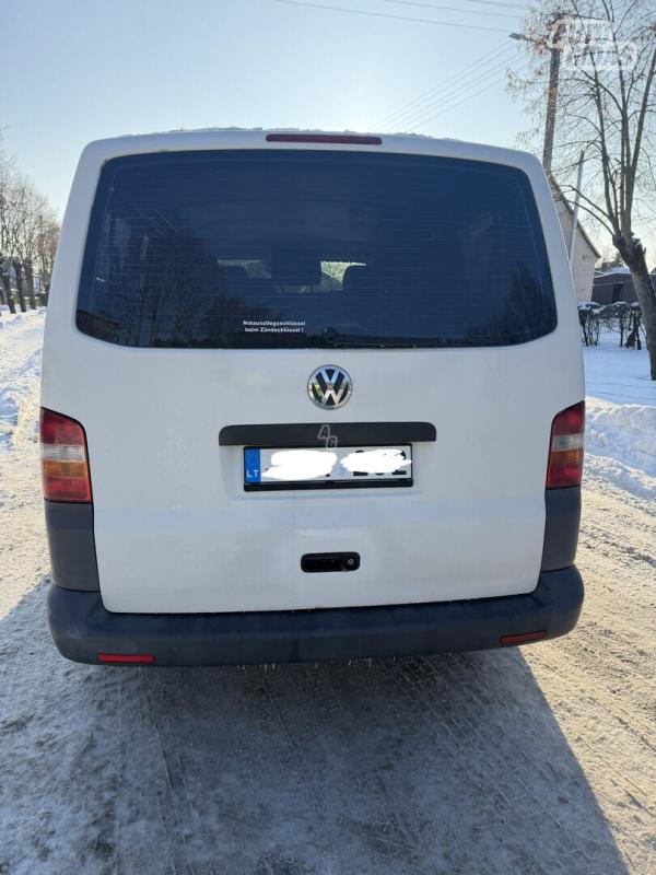 Balts Volkswagen Transporter 2005 Viļņa, ar dzinēja tilpumu 1.90 L un nobraukumu 331 tūkst. km par 4750 €, foto 3 vietnē AUTOMOTO.COM.LV