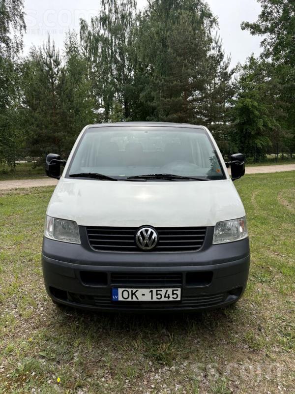 White Volkswagen Transporter 2005 in Tukums, with an engine capacity of 1.90 L and mileage of 312 thousand km for 4950 €, photo 8 on AUTOMOTO.COM.LV