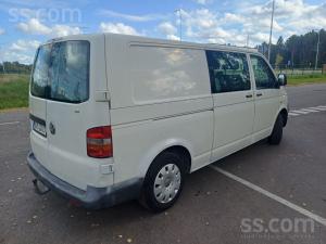 White Volkswagen Transporter 2005 in Daugavpils, with an engine capacity of 1.90 L and mileage of 0 thousand km for 3500 €, photo 5 on AUTOMOTO.COM.LV