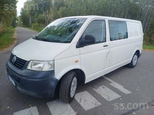 White Volkswagen Transporter 2005 in Daugavpils, with an engine capacity of 1.90 L and mileage of 0 thousand km for 3500 €, photo 8 on AUTOMOTO.COM.LV