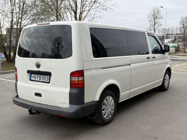 White Volkswagen Transporter 2006 in Vilnius, with an engine capacity of 1.90 L and mileage of 321 thousand km for 4700 €, photo 5 on AUTOMOTO.COM.LV