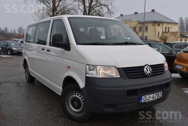 White Volkswagen Transporter 2006 in Kuldiga, with an engine capacity of 1.90 L and mileage of 0 thousand km for 7150 €, photo 4 on AUTOMOTO.COM.LV