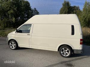 White Volkswagen Transporter 2006 in Tallinn, with an engine capacity of 2.00 L and mileage of 420 thousand km for 4000 €, photo  on AUTOMOTO.COM.LV