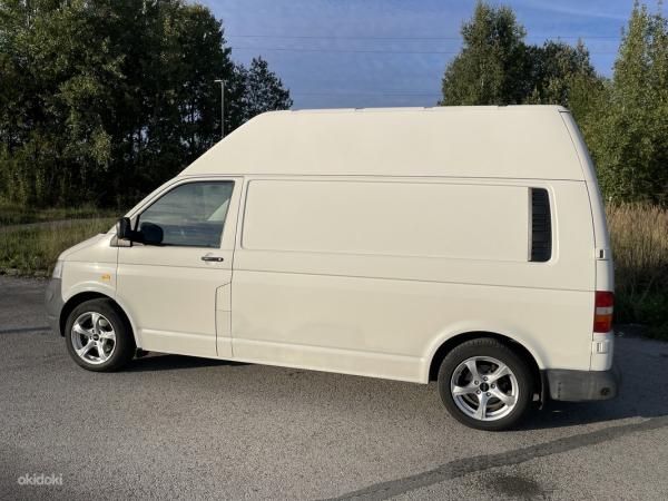 White Volkswagen Transporter 2006 in Tallinn, with an engine capacity of 2.00 L and mileage of 420 thousand km for 4000 €, photo 6 on AUTOMOTO.COM.LV