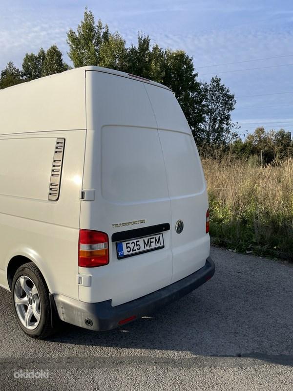 White Volkswagen Transporter 2006 in Tallinn, with an engine capacity of 2.00 L and mileage of 420 thousand km for 4000 €, photo 7 on AUTOMOTO.COM.LV
