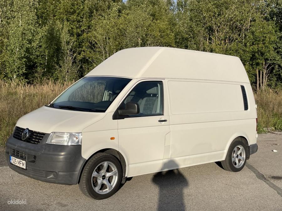 White Volkswagen Transporter 2006 in Tallinn, with an engine capacity of 2.00 L and mileage of 420 thousand km for 4000 €, photo 11 on AUTOMOTO.COM.LV