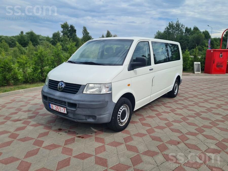 Balts Volkswagen Transporter 2006 Ludza, ar dzinēja tilpumu 1.90 L un nobraukumu 0 tūkst. km par 8750 €, foto 1 vietnē AUTOMOTO.COM.LV