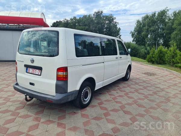Balts Volkswagen Transporter 2006 Ludza, ar dzinēja tilpumu 1.90 L un nobraukumu 0 tūkst. km par 8750 €, foto 4 vietnē AUTOMOTO.COM.LV