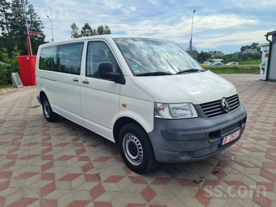 Balts Volkswagen Transporter 2006 Ludza, ar dzinēja tilpumu 1.90 L un nobraukumu 0 tūkst. km par 8750 €, foto 6 vietnē AUTOMOTO.COM.LV