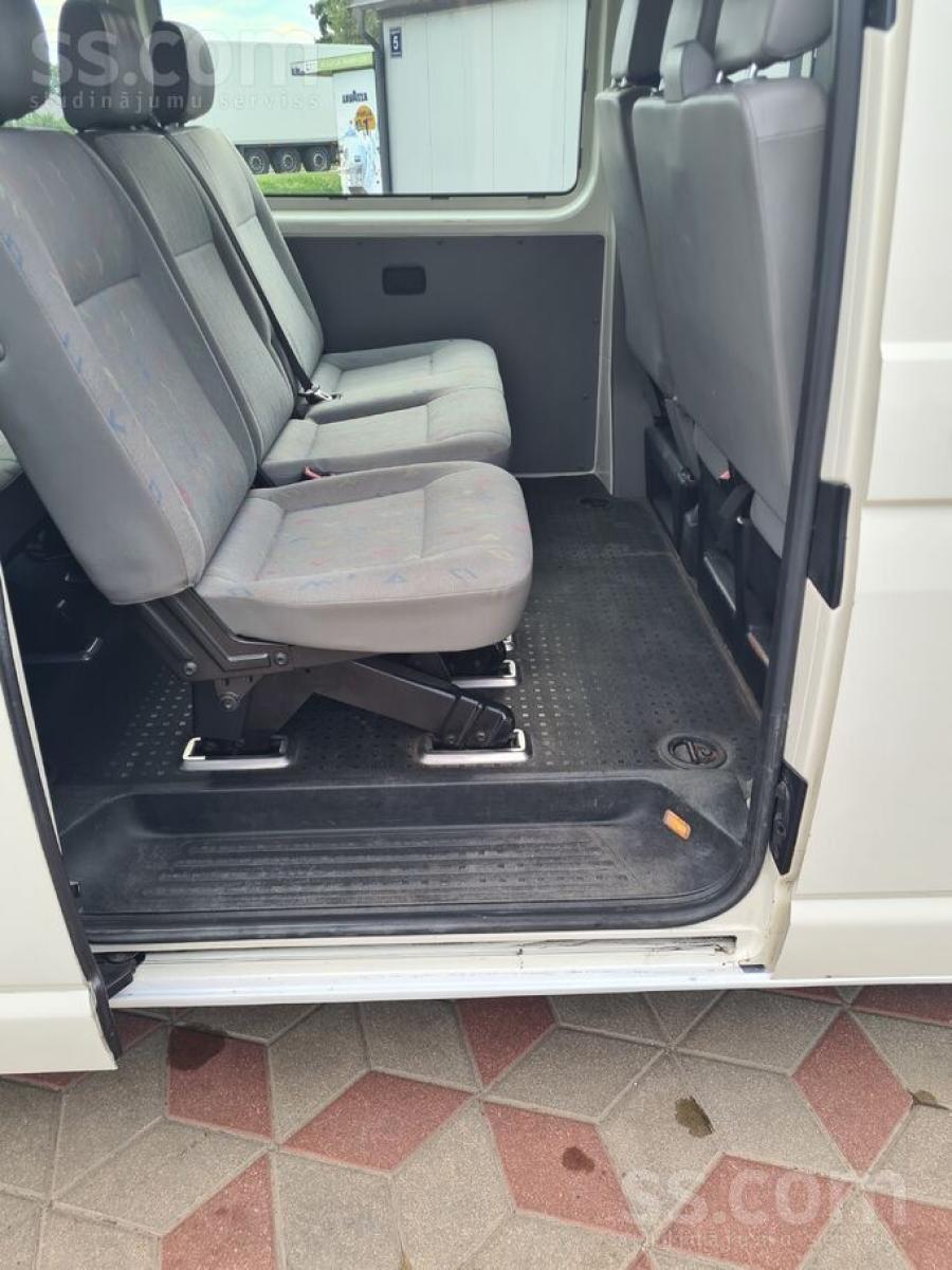 Balts Volkswagen Transporter 2006 Ludza, ar dzinēja tilpumu 1.90 L un nobraukumu 0 tūkst. km par 8750 €, foto 17 vietnē AUTOMOTO.COM.LV