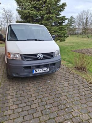 White Volkswagen Transporter 2007 in Dobele, with an engine capacity of 1.90 L and mileage of 252 thousand km for 6900 €, photo 4 on AUTOMOTO.COM.LV
