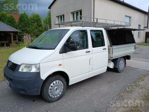 White Volkswagen Transporter 2007 in Ogre, with an engine capacity of 1.90 L and mileage of 0 thousand km for 13500 €, photo 7 on AUTOMOTO.COM.LV