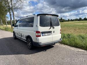 White Volkswagen Transporter 2007 in Tukums, with an engine capacity of 1.90 L and mileage of 440 thousand km for 5500 €, photo 2 on AUTOMOTO.COM.LV