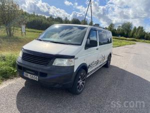 White Volkswagen Transporter 2007 in Tukums, with an engine capacity of 1.90 L and mileage of 440 thousand km for 5500 €, photo 3 on AUTOMOTO.COM.LV