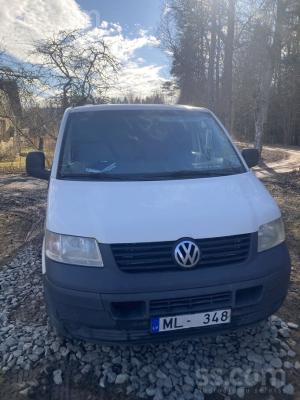 White Volkswagen Transporter 2007 in Gulbene, with an engine capacity of 2.50 L and mileage of 420 thousand km for 2500 €, photo  on AUTOMOTO.COM.LV
