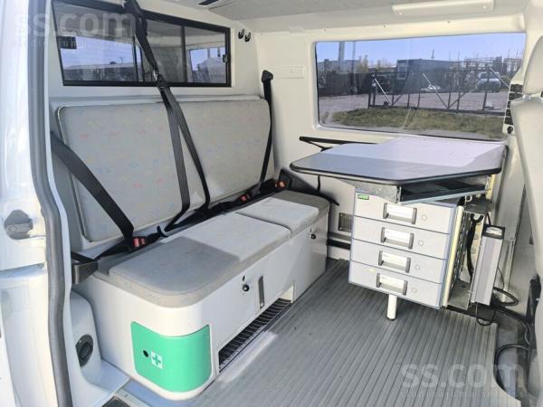 Balts Volkswagen Transporter 2007 Liepāja, ar dzinēja tilpumu 2.50 L un nobraukumu 0 tūkst. km par 3850 €, foto 10 vietnē AUTOMOTO.COM.LV