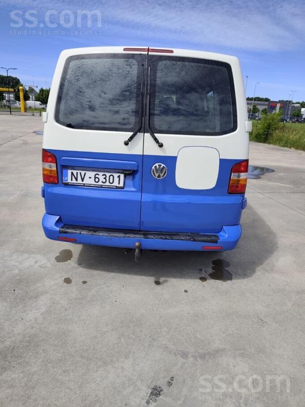 Balts Volkswagen Transporter 2007 Liepāja, ar dzinēja tilpumu 2.50 L un nobraukumu 366 tūkst. km par 4300 €, foto 2 vietnē AUTOMOTO.COM.LV