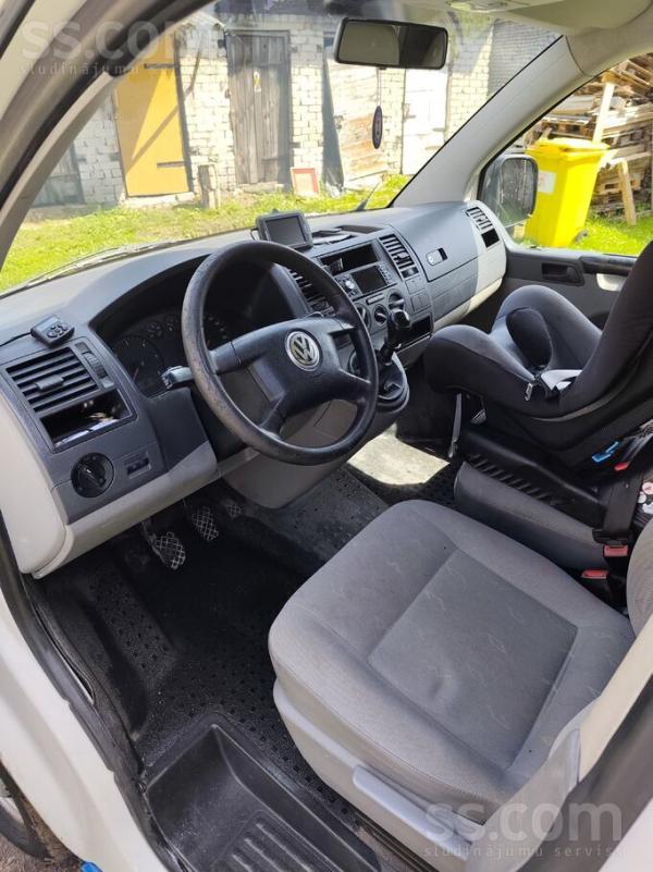 Balts Volkswagen Transporter 2007 Liepāja, ar dzinēja tilpumu 2.50 L un nobraukumu 366 tūkst. km par 4300 €, foto 9 vietnē AUTOMOTO.COM.LV