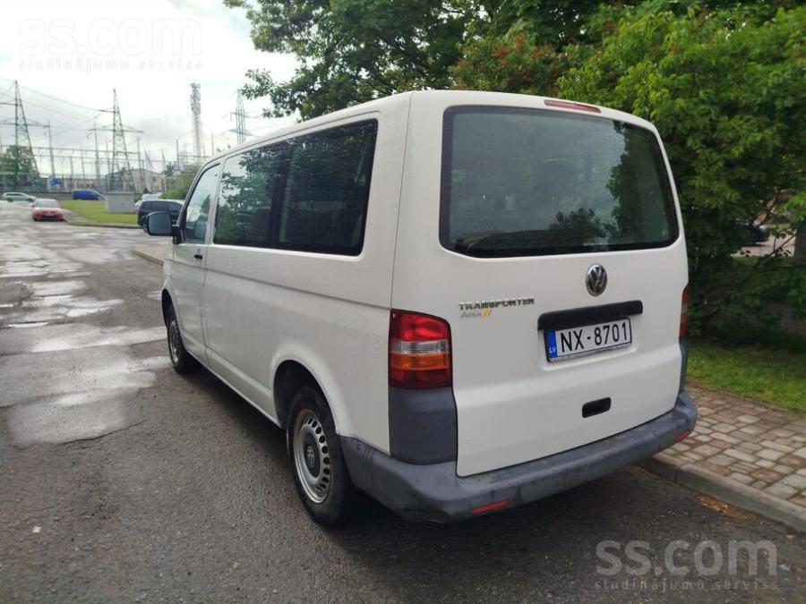 Balts Volkswagen Transporter 2008 Rīga, ar dzinēja tilpumu 1.90 L un nobraukumu 403 tūkst. km par 4455 €, foto 2 vietnē AUTOMOTO.COM.LV