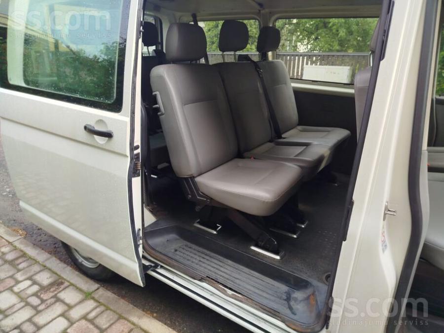 Balts Volkswagen Transporter 2008 Rīga, ar dzinēja tilpumu 1.90 L un nobraukumu 403 tūkst. km par 4455 €, foto 7 vietnē AUTOMOTO.COM.LV