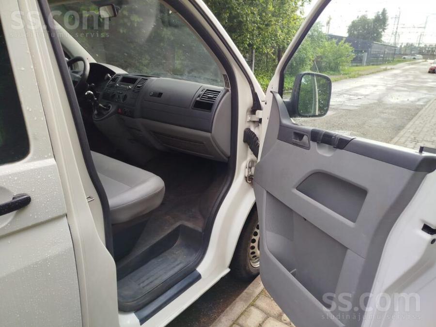 Balts Volkswagen Transporter 2008 Rīga, ar dzinēja tilpumu 1.90 L un nobraukumu 403 tūkst. km par 4455 €, foto 9 vietnē AUTOMOTO.COM.LV