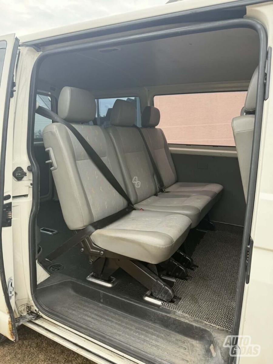 Balts Volkswagen Transporter 2008 Viļņa, ar dzinēja tilpumu 1.90 L un nobraukumu 266 tūkst. km par 4300 €, foto 7 vietnē AUTOMOTO.COM.LV