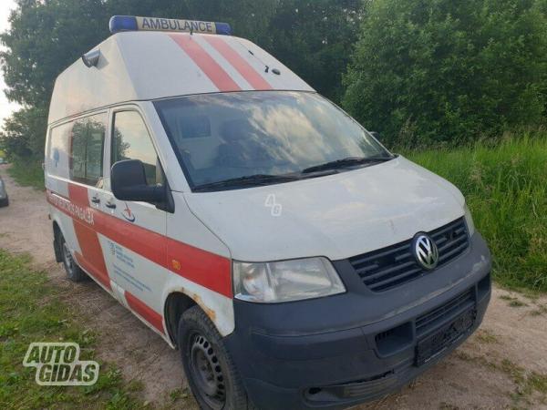 Balts Volkswagen Transporter 2008 Viļņa, ar dzinēja tilpumu 2.50 L un nobraukumu 700 tūkst. km par 3900 €, foto 1 vietnē AUTOMOTO.COM.LV