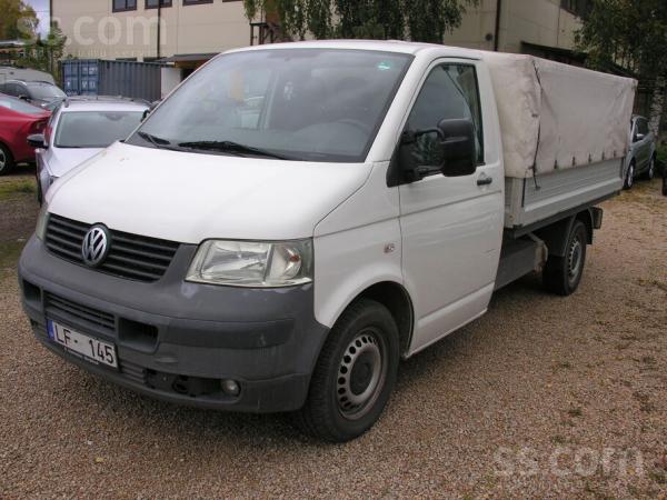 White Volkswagen Transporter 2009 in Riga, with an engine capacity of 2.50 L and mileage of 0 thousand km for 5750 €, photo 1 on AUTOMOTO.COM.LV