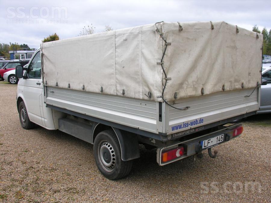 White Volkswagen Transporter 2009 in Riga, with an engine capacity of 2.50 L and mileage of 0 thousand km for 5750 €, photo 6 on AUTOMOTO.COM.LV