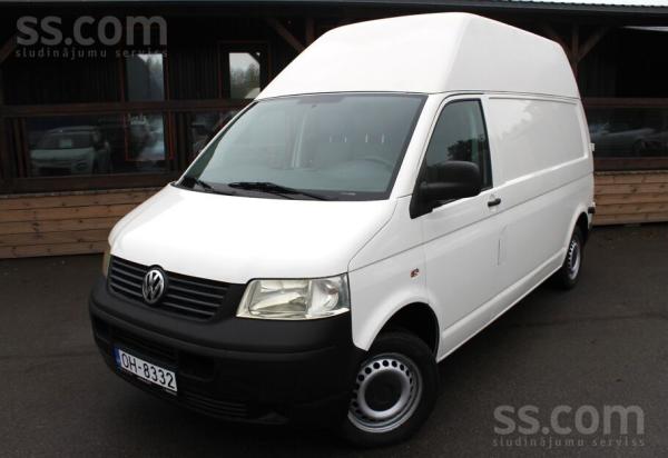 White Volkswagen Transporter 2009 in Riga, with an engine capacity of 1.90 L and mileage of 0 thousand km for 5850 €, photo 1 on AUTOMOTO.COM.LV