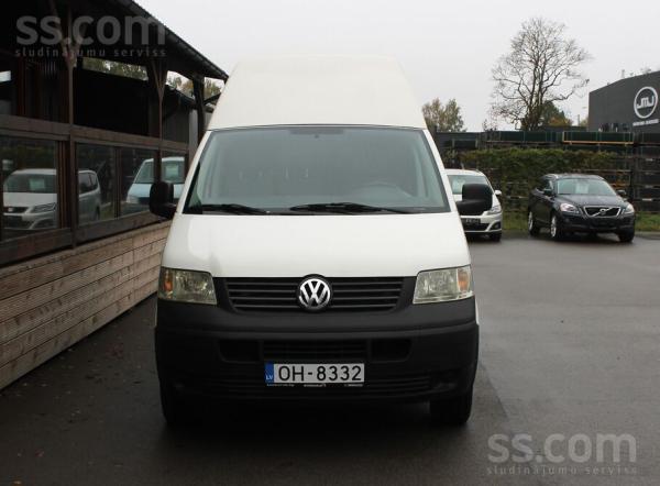 White Volkswagen Transporter 2009 in Riga, with an engine capacity of 1.90 L and mileage of 0 thousand km for 5850 €, photo 8 on AUTOMOTO.COM.LV