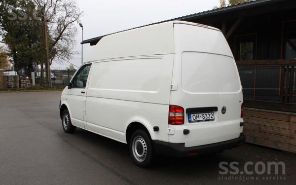 White Volkswagen Transporter 2009 in Riga, with an engine capacity of 1.90 L and mileage of 0 thousand km for 5850 €, photo 11 on AUTOMOTO.COM.LV