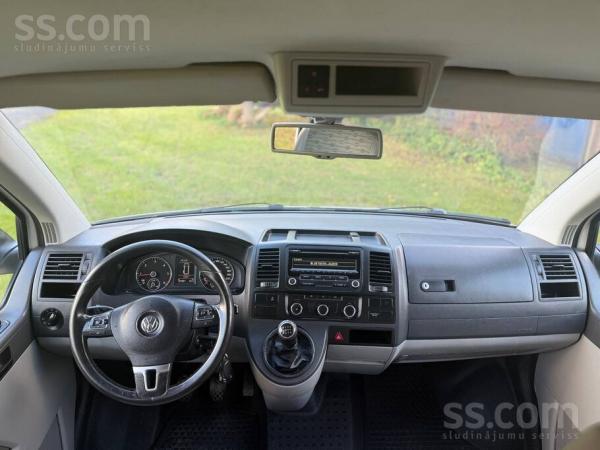 White Volkswagen Transporter 2011 in Riga, with an engine capacity of 2.00 L and mileage of 0 thousand km for 6890 €, photo 4 on AUTOMOTO.COM.LV