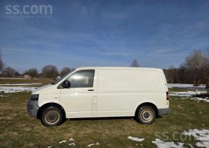 White Volkswagen Transporter 2011 in Riga, with an engine capacity of 2.00 L and mileage of 244 thousand km for 6250 €, photo 5 on AUTOMOTO.COM.LV
