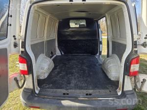 White Volkswagen Transporter 2011 in Riga, with an engine capacity of 2.00 L and mileage of 244 thousand km for 6250 €, photo 9 on AUTOMOTO.COM.LV