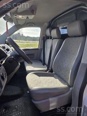 White Volkswagen Transporter 2011 in Riga, with an engine capacity of 2.00 L and mileage of 244 thousand km for 6250 €, photo 12 on AUTOMOTO.COM.LV