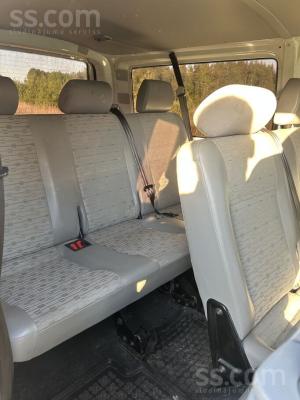 White Volkswagen Transporter 2012 in Riga, with an engine capacity of 2.00 L and mileage of 193 thousand km for 6300 €, photo 12 on AUTOMOTO.COM.LV