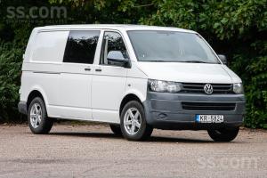 White Volkswagen Transporter 2012 in Tukums, with an engine capacity of 2.00 L and mileage of 298 thousand km for 5850 €, photo 3 on AUTOMOTO.COM.LV