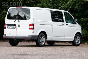 White Volkswagen Transporter 2012 in Tukums, with an engine capacity of 2.00 L and mileage of 298 thousand km for 5850 €, photo 5 on AUTOMOTO.COM.LV