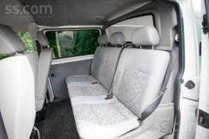 White Volkswagen Transporter 2012 in Tukums, with an engine capacity of 2.00 L and mileage of 298 thousand km for 5850 €, photo 9 on AUTOMOTO.COM.LV