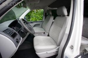 White Volkswagen Transporter 2012 in Tukums, with an engine capacity of 2.00 L and mileage of 298 thousand km for 5850 €, photo 12 on AUTOMOTO.COM.LV