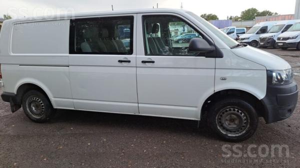Volkswagen Transporter 2015 Rīga vietnē Balts Volkswagen Transporter 2015 Rīga, ar dzinēja tilpumu 2.00 L un nobraukumu 204 tūkst. km par 8450 €, foto 3 vietnē AUTOMOTO.COM.LV
