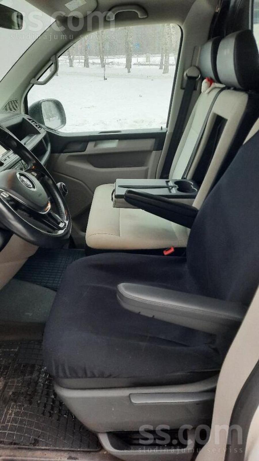 Balts Volkswagen Transporter 2016 Rīga, ar dzinēja tilpumu 2.00 L un nobraukumu 288 tūkst. km par 11600 €, foto 12 vietnē AUTOMOTO.COM.LV